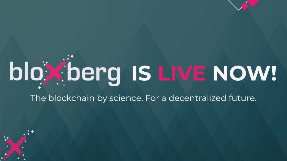 bloxberg | The Blockchain For Science